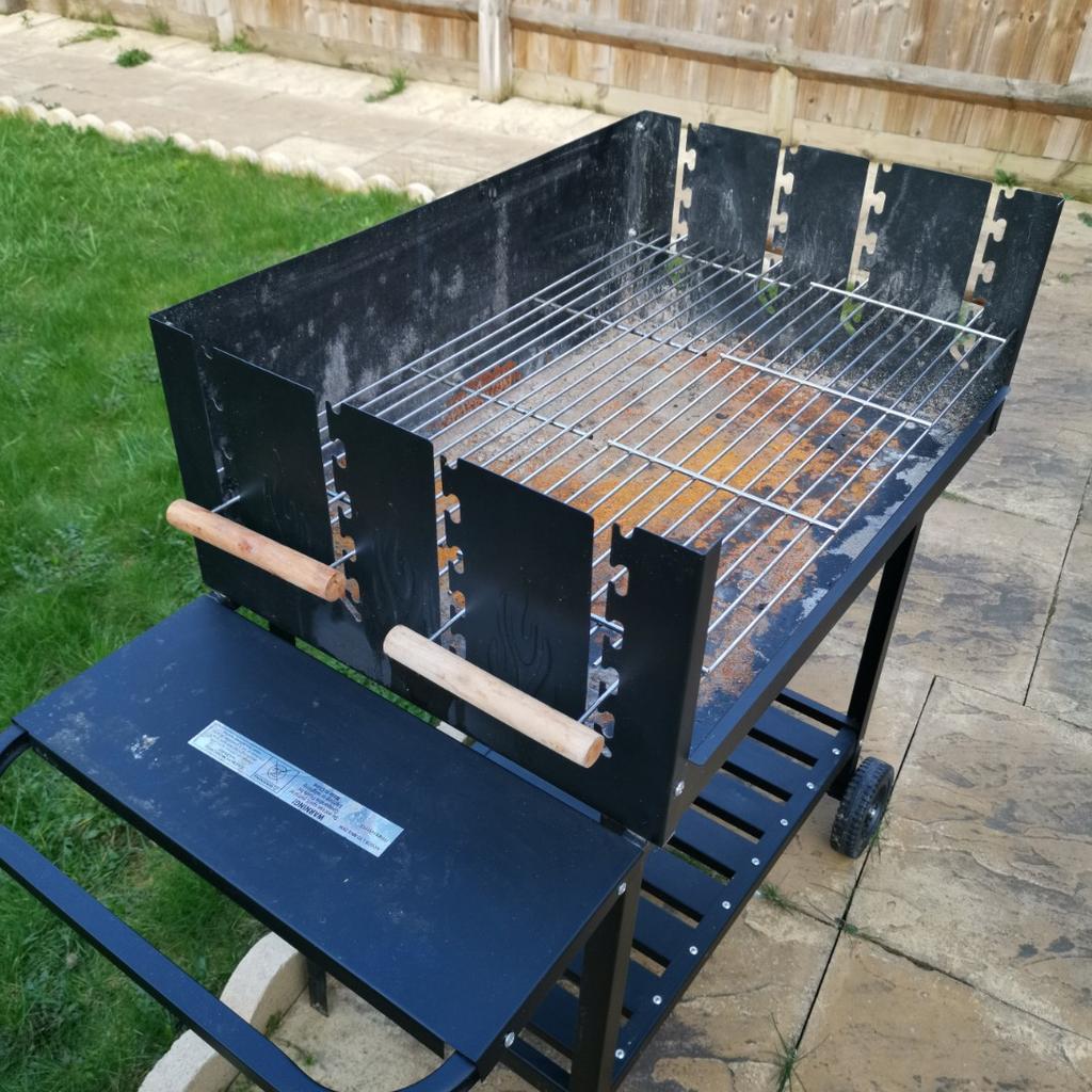 Charcoal Rectangle Steel BBQ in London Borough of Hillingdon for £40.00 ...
