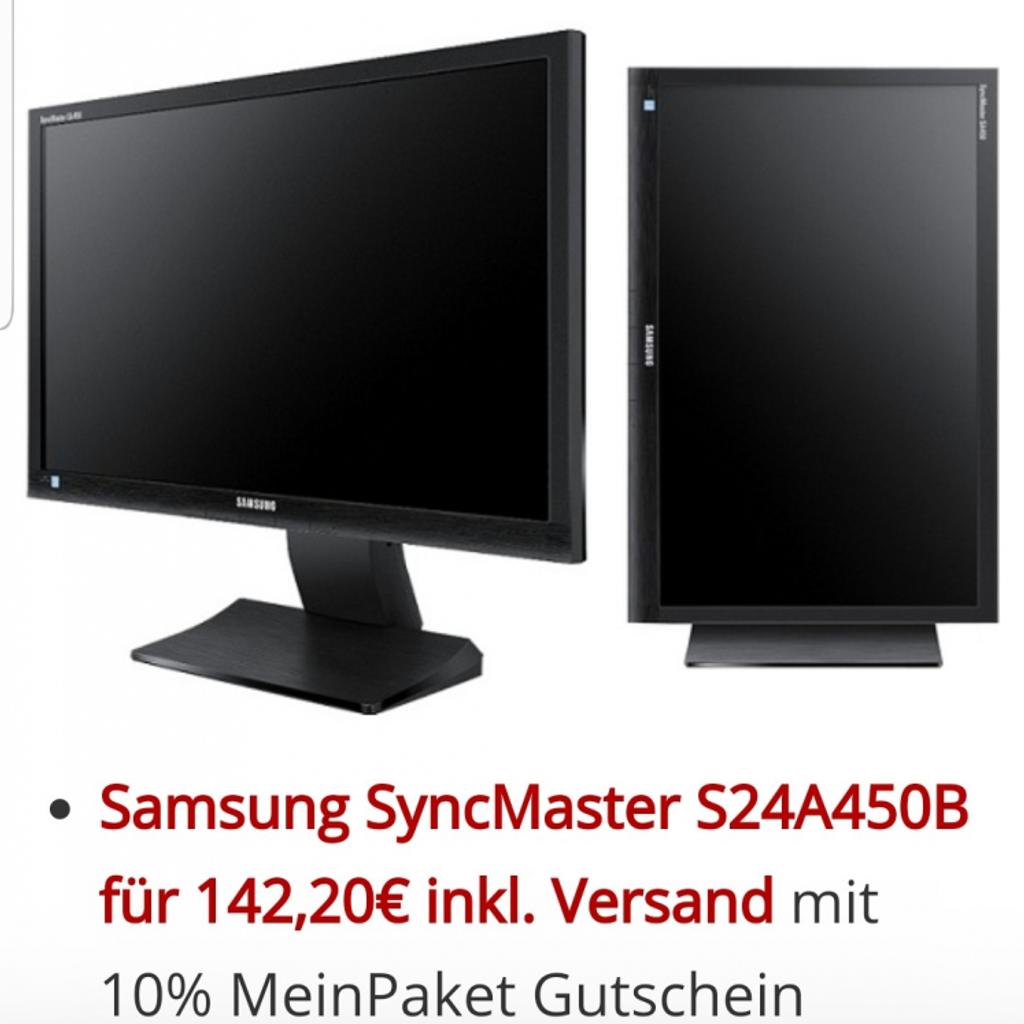 24" Monitor Samsung SyncMaster SA450 in 10965 Berlin für € 50,00 zum ...