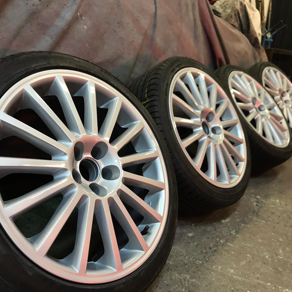 Golf Mk4 R32 alloys with tyres 18” in London für £ 400,00 zum Verkauf ...