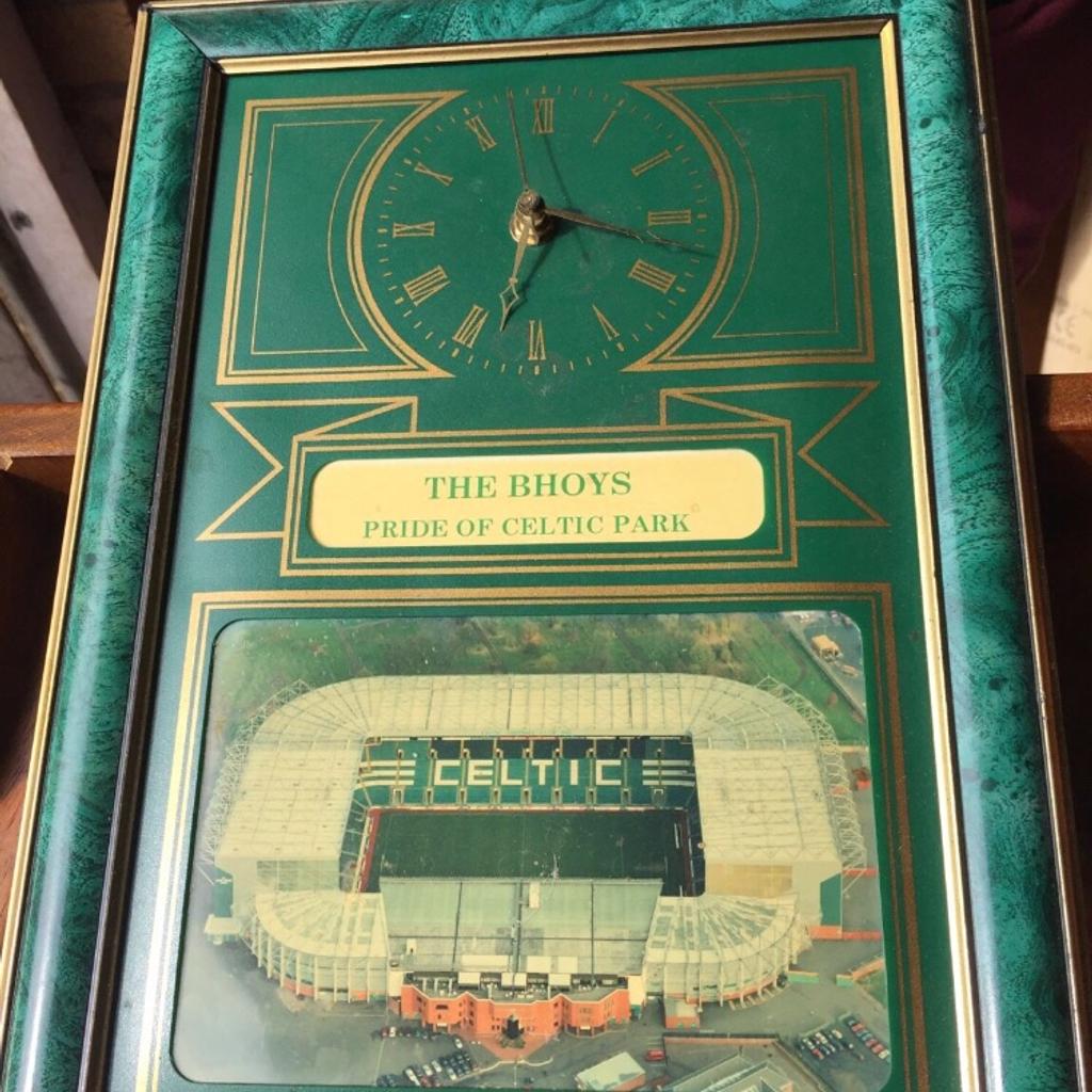 Stadium Celtic clock in Dartford für £ 1,00 zum Verkauf | Shpock AT