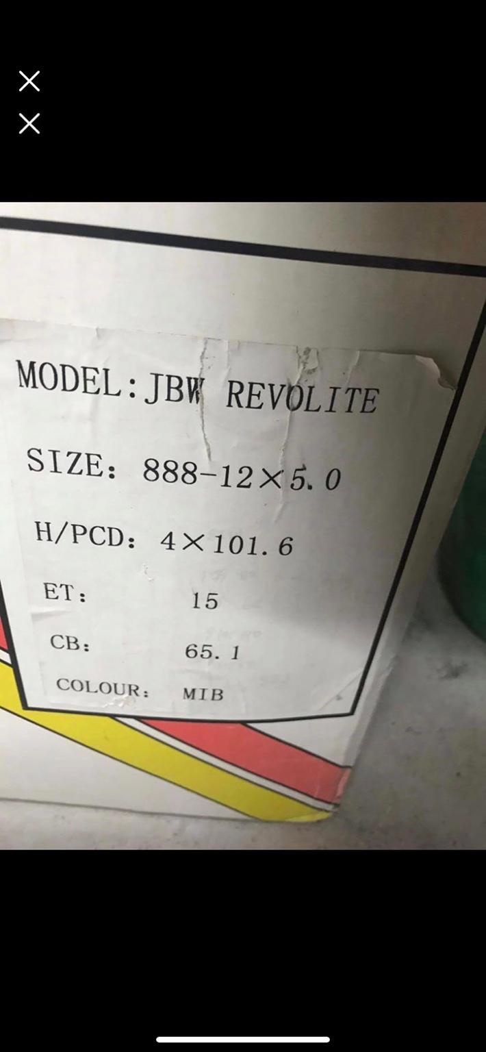 JBW revolite wheels classic mini set of 4 in DY2 Dudley für 225,00 ...