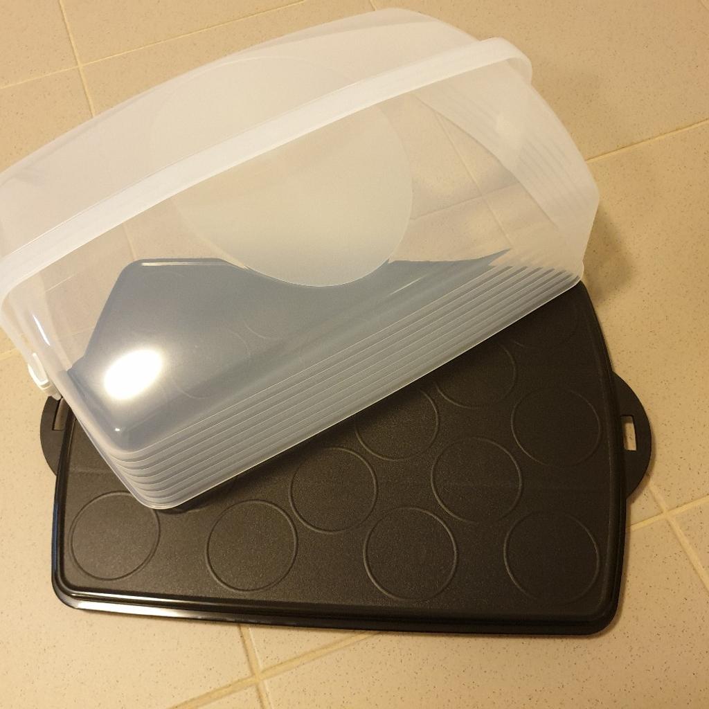 Erstaunlich Tupperware Kuchenbehlter Eckig Bilder