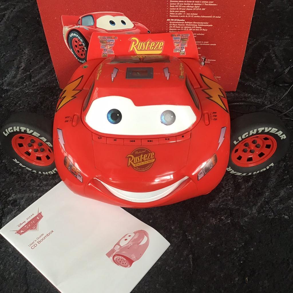 Disney lightning mcqueen radio/cd player in RM15 Kenningtons für £ 7,50 ...