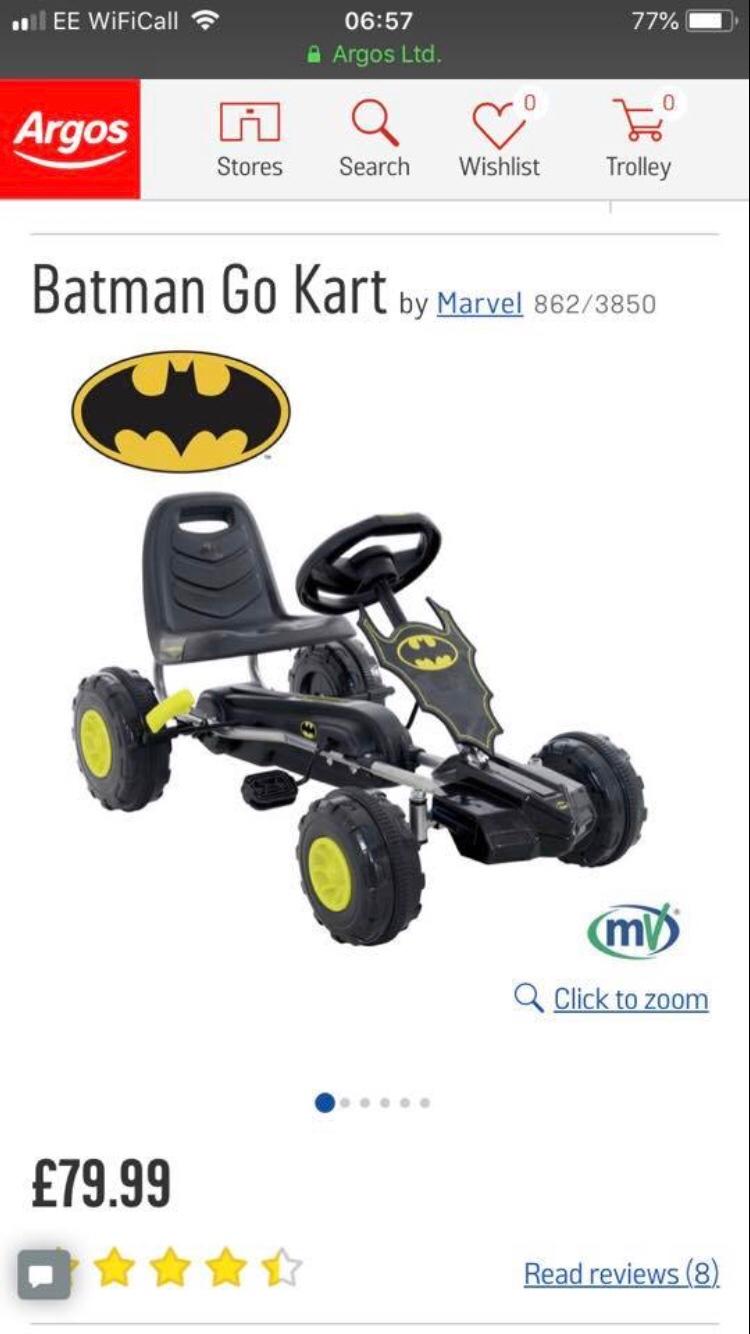 BATMAN GO KART BRAND NEW IN BOX in GU12 Guildford für 40,00 £ zum ...