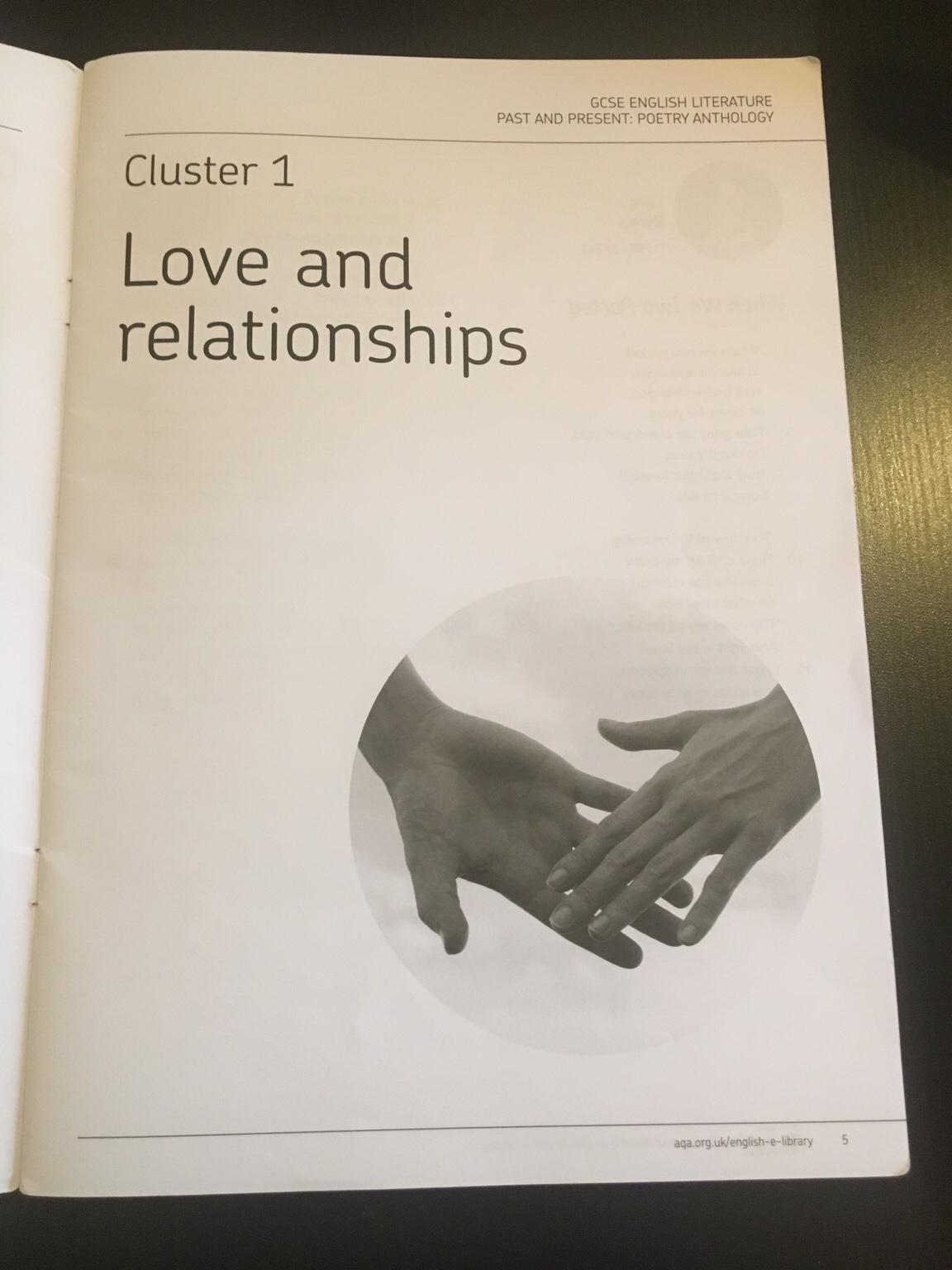 GCSE ENGLISH LITERATURE POETRY ANTHOLOGY in B20 Birmingham für 1,50 ...