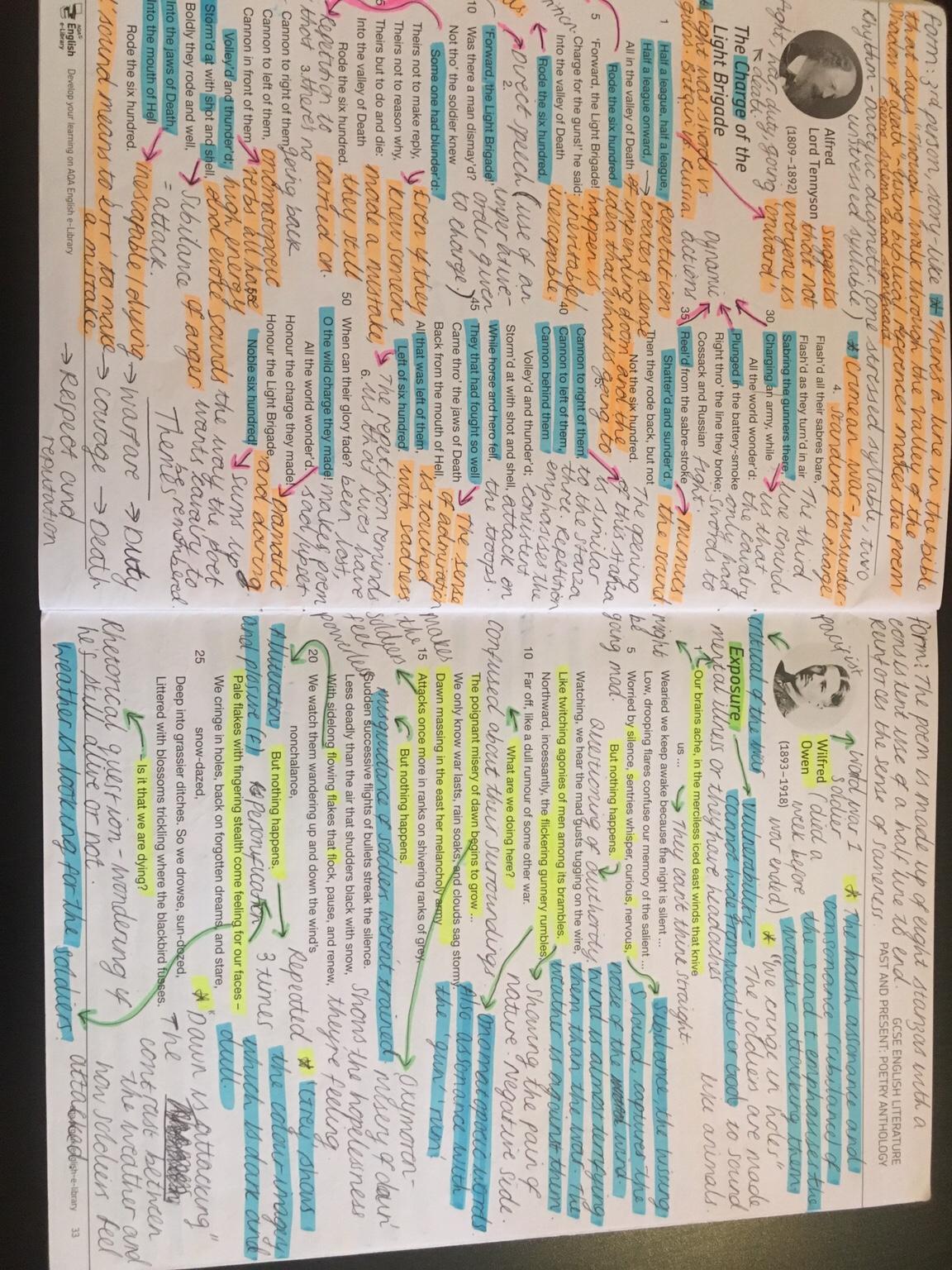 GCSE ENGLISH LITERATURE POETRY ANTHOLOGY in B20 Birmingham für 1,50 ...