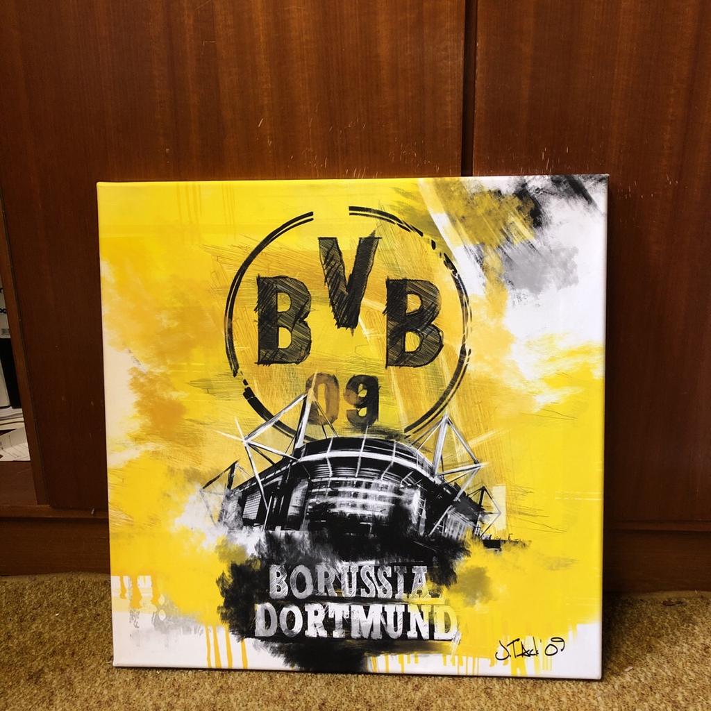 BVB Borussia Dortmund Bild Gemälde in 70771 Leinfelden-Echterdingen für ...