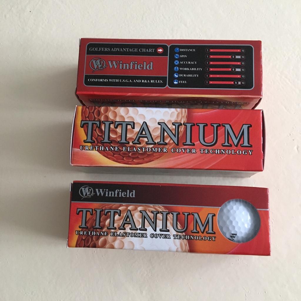 Winfield Titanium Golf Balls in TS3 Middlesbrough für 2,00 £ zum ...