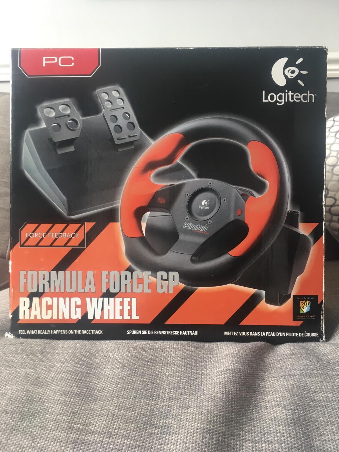 Pc Logitech formula force gp racing wheel in B65 Sandwell für 15,00 ...