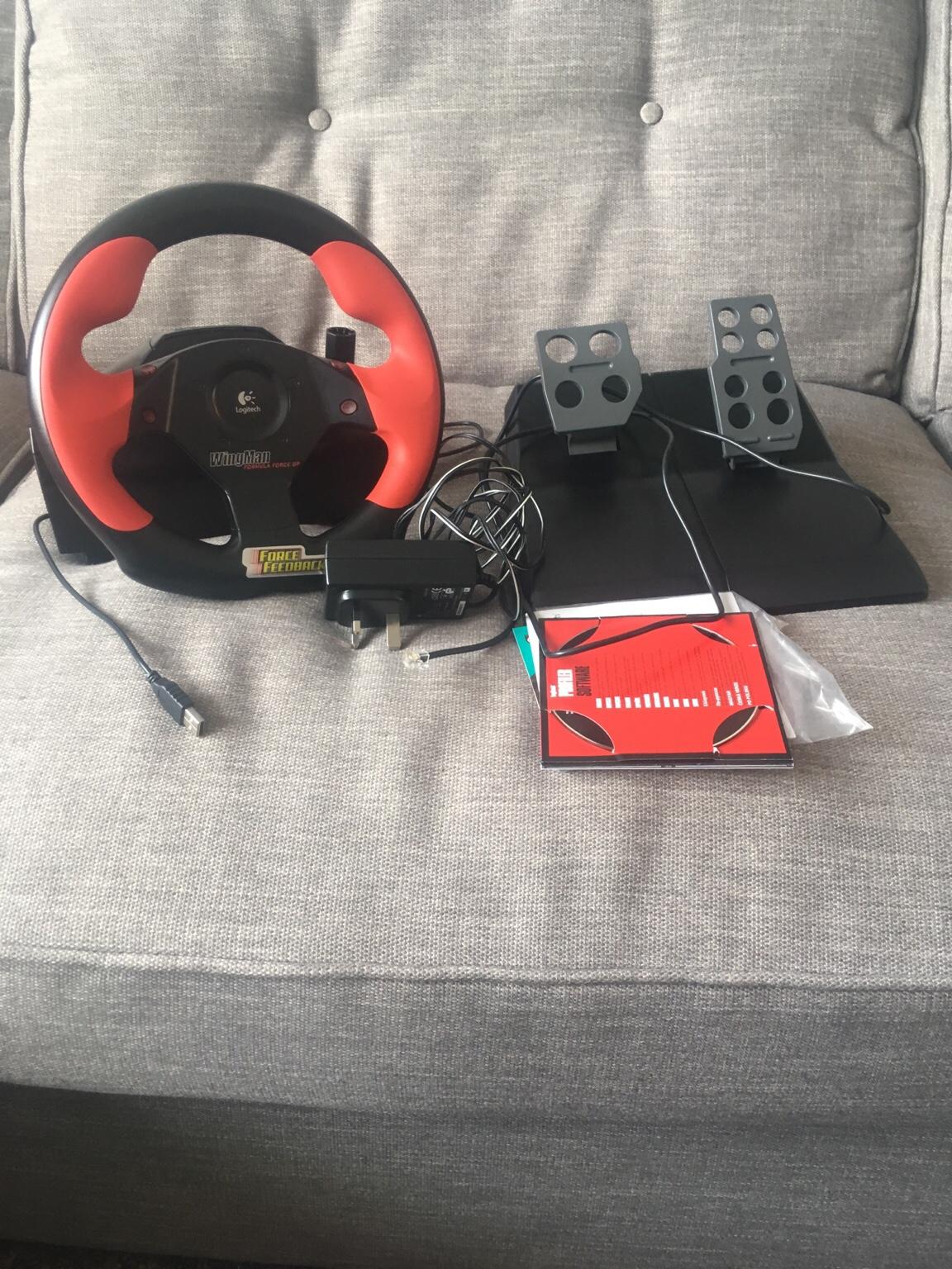 Pc Logitech formula force gp racing wheel in B65 Sandwell für 15,00 ...