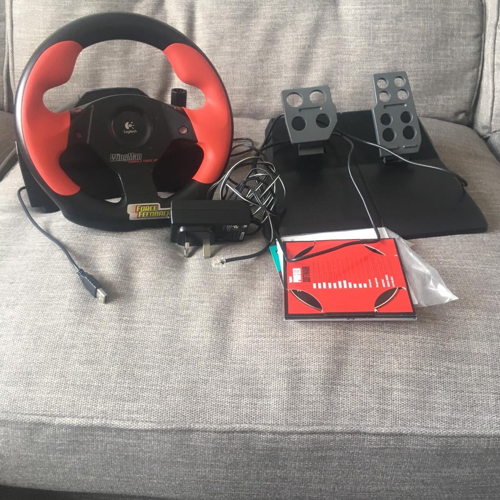 Pc Logitech formula force gp racing wheel in B65 Sandwell für 15,00 ...