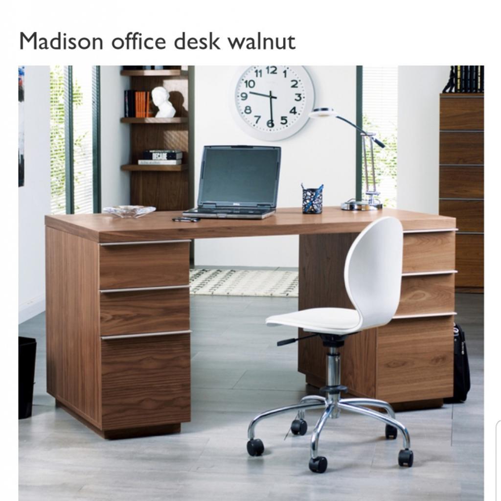 Dwell Madison Desk Walnut RRP 749 in E3 London for 200.00 for sale Shpock
