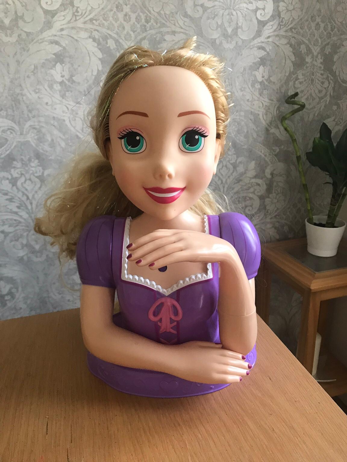 Disney Rapunzel Hair Styling Head Doll In Mk6 Bletchley For £500 For Sale Shpock