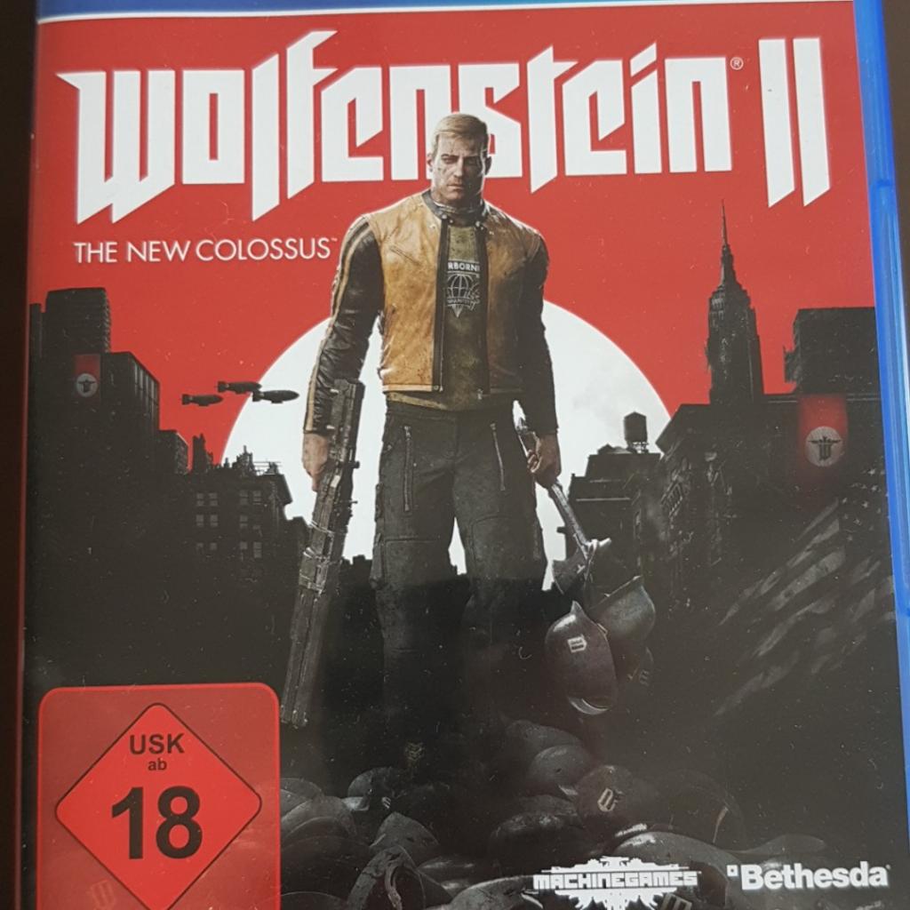 Wolfenstein 2 PS4 deutsche Version in 91052 Erlangen für € 12,00 zum ...
