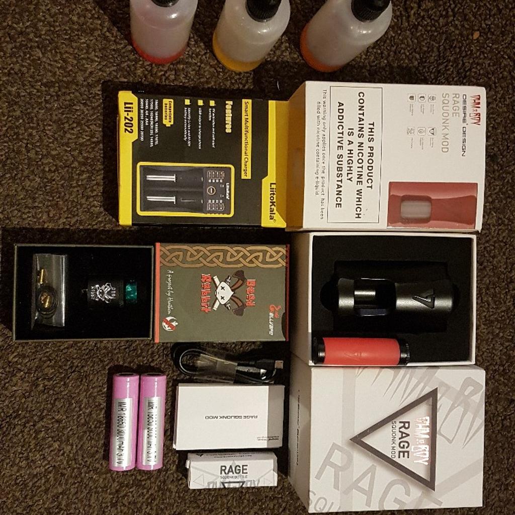 ohm boy squonk regulated mod full kit vape in S62 Rotherham für 50,00 £ zum Verkauf | Shpock DE