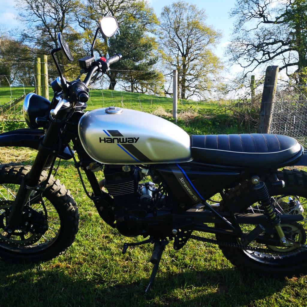 hanway scrambler 125 (lerner legal) in CV10 North Warwickshire für 1. ...