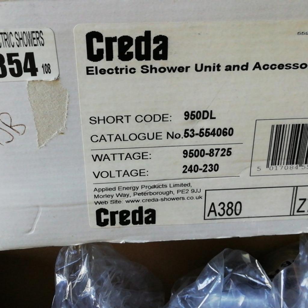 CREDA 950 DL ELECTRIC SHOWER in B26 Birmingham for £50.00 for sale | Shpock
