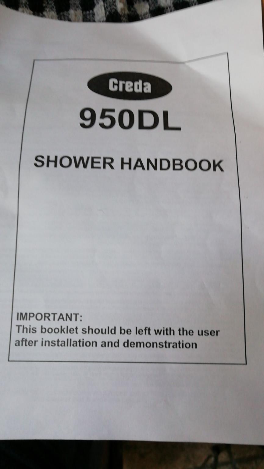 CREDA 950 DL ELECTRIC SHOWER in B26 Birmingham for £50.00 for sale | Shpock