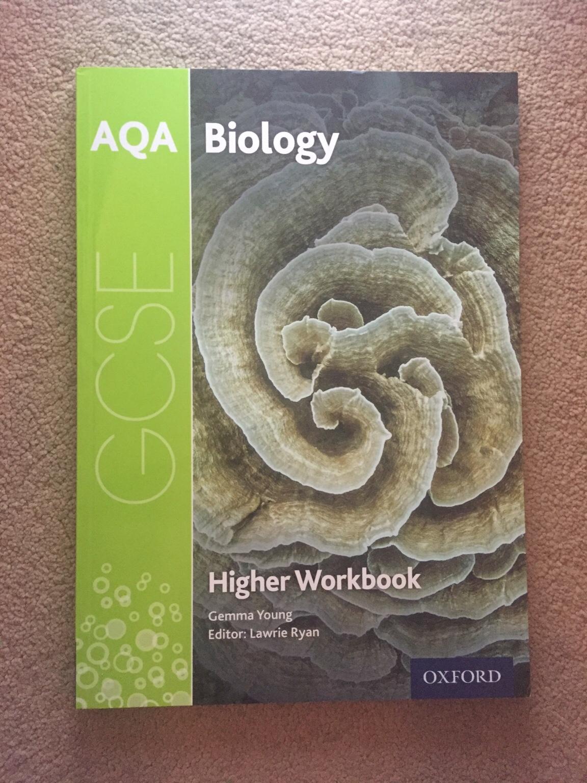GCSE AQA Biology Higher Workbook In South Bucks F r 6 00 Zum Verkauf