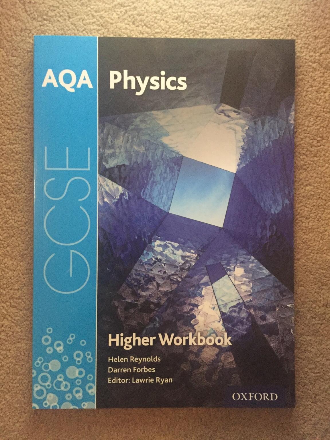 GCSE AQA Physics Higher Workbook in South Bucks für 6,00 £ zum Verkauf ...
