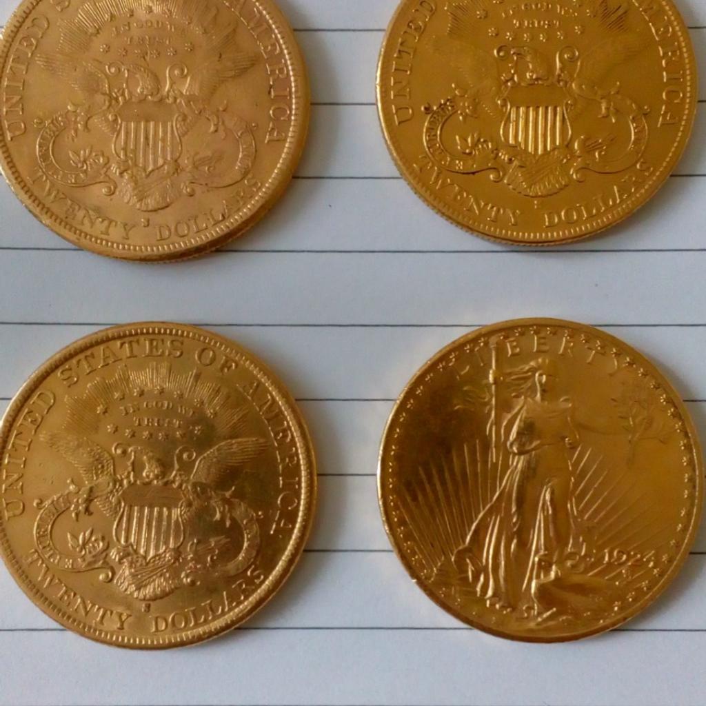 collection of the 20 dollars gold coin 22ct in TW5 Londyn für £ 4.000 ...