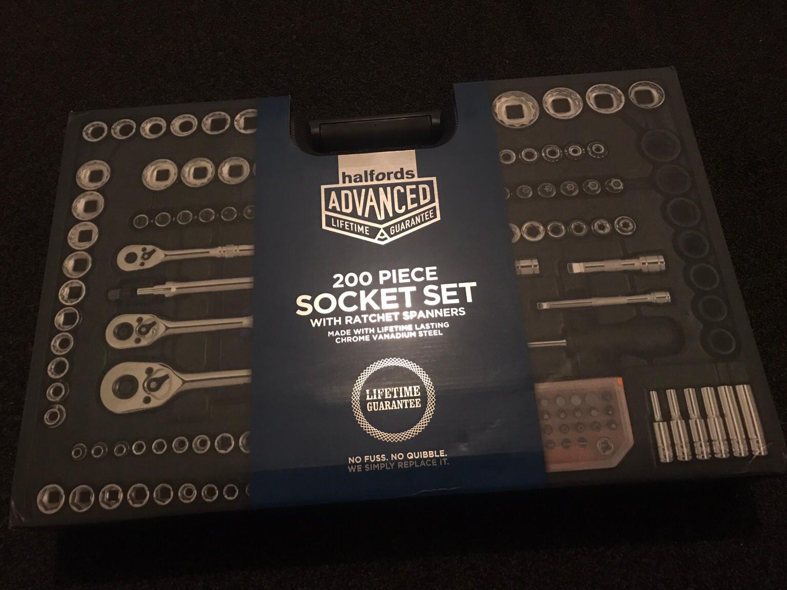 New Halfords advanced 200 piece socket set in LE2 Leicester for £180.00 ...
