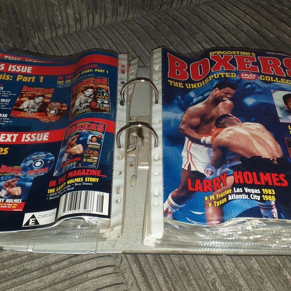 full set of 50 deagostini boxing DVDs and mag in CM2 Chelmsford für 40 ...