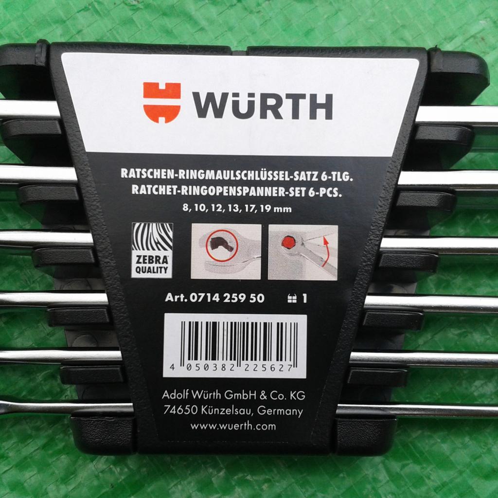 Wurth 6 Piece Spanner 8 to 19mm FREE DELIVERY in DA5 Bexley für £ 45,00 ...