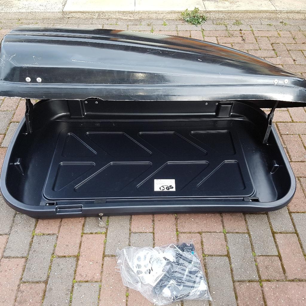summit 320 ltr roof box + universal roof bars in Meir for £70.00 for ...