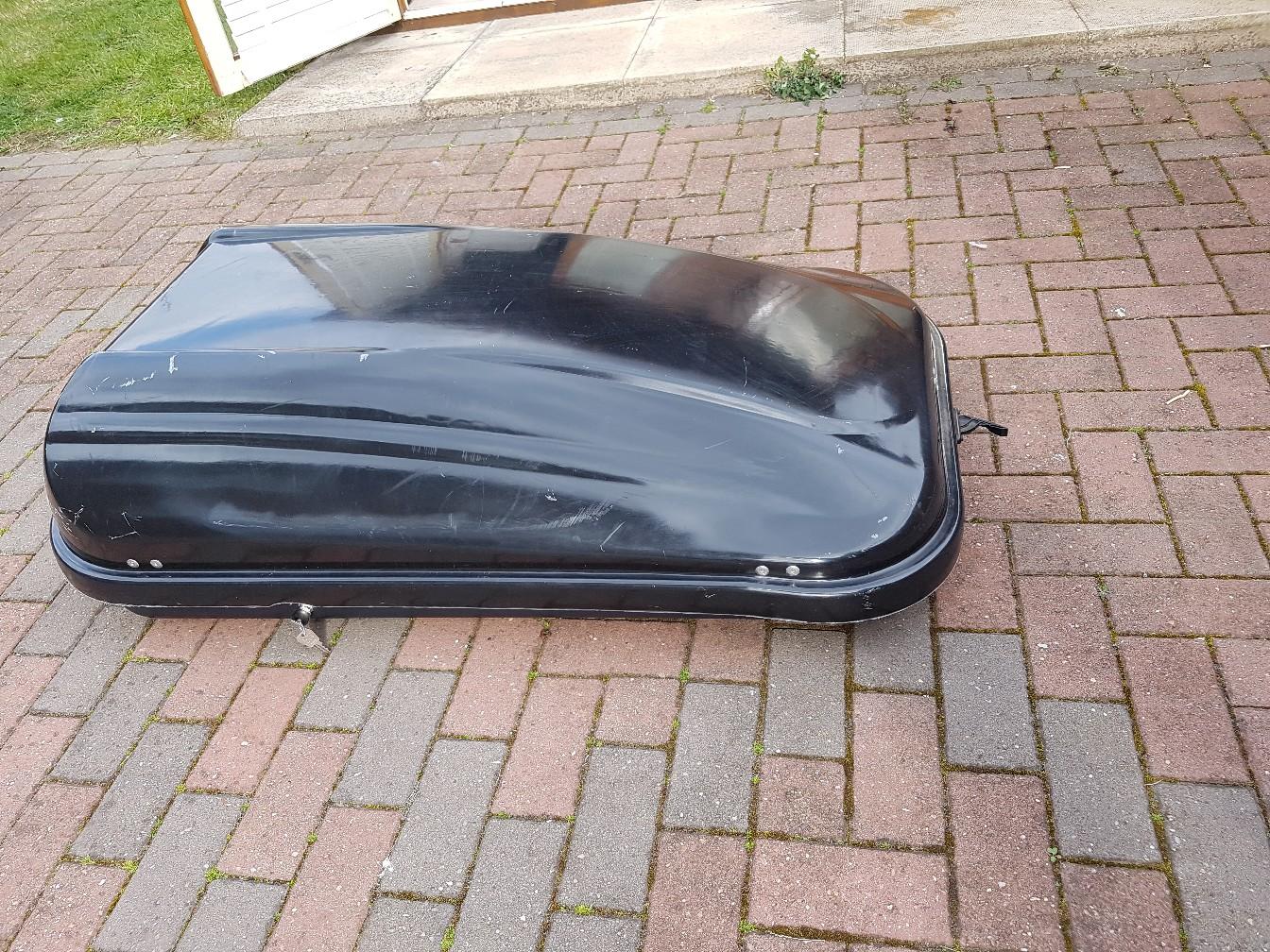 summit 320 ltr roof box + universal roof bars in Meir for £70.00 for ...