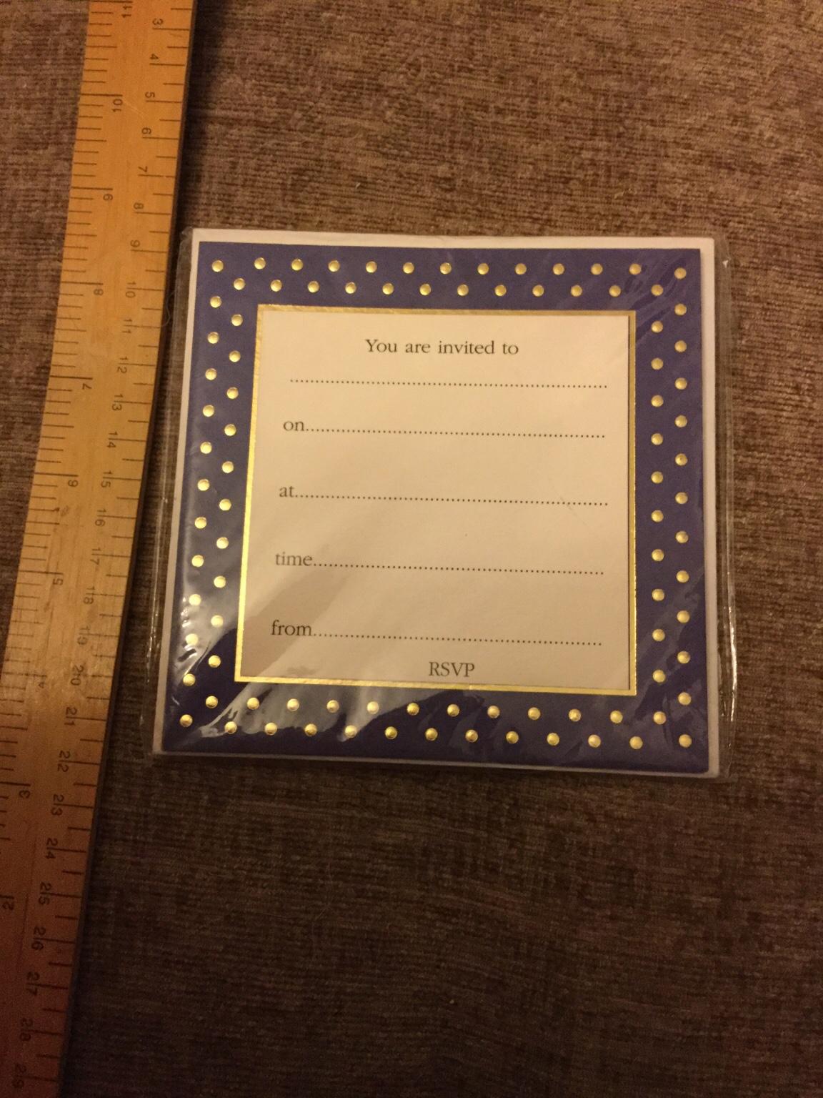 Eight invitation cards in ME15 Maidstone für 0,40 £ zum Verkauf | Shpock DE