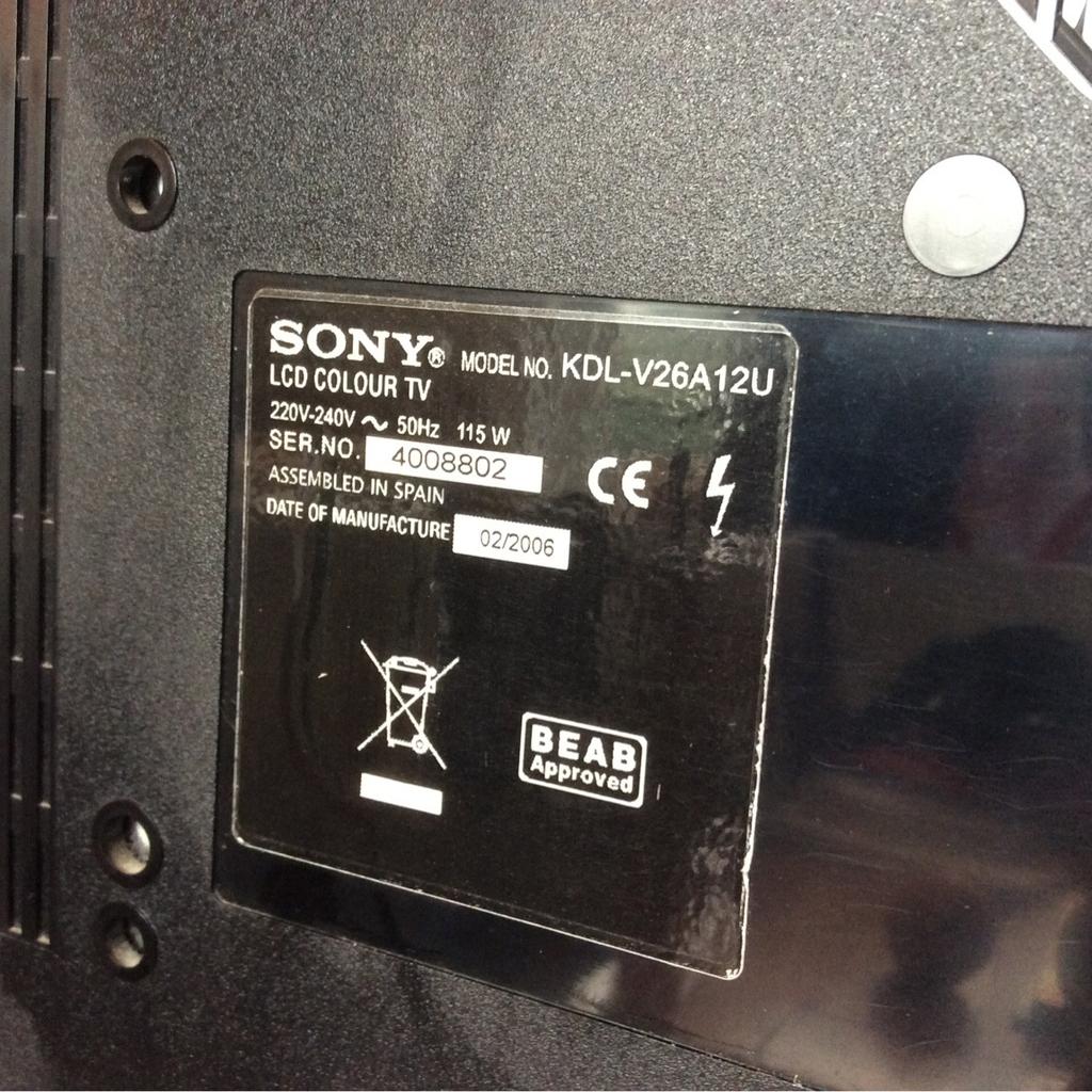 Sony 26 inch tv in WR5 Worcester für 15,00 £ zum Verkauf | Shpock DE