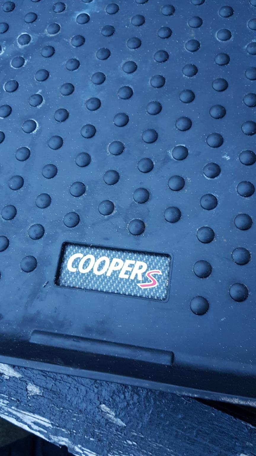 bmw mini cooper s rubber boot tidy mat in ST16 Stafford for £20.00 for ...