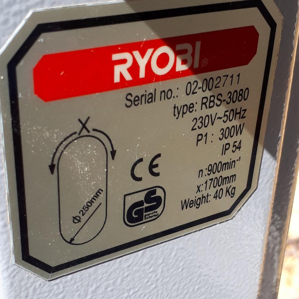 **Bandsäge - RYOBI RBS 3080 Pro** in 8240;8243 Friedberg für € 180,00 ...