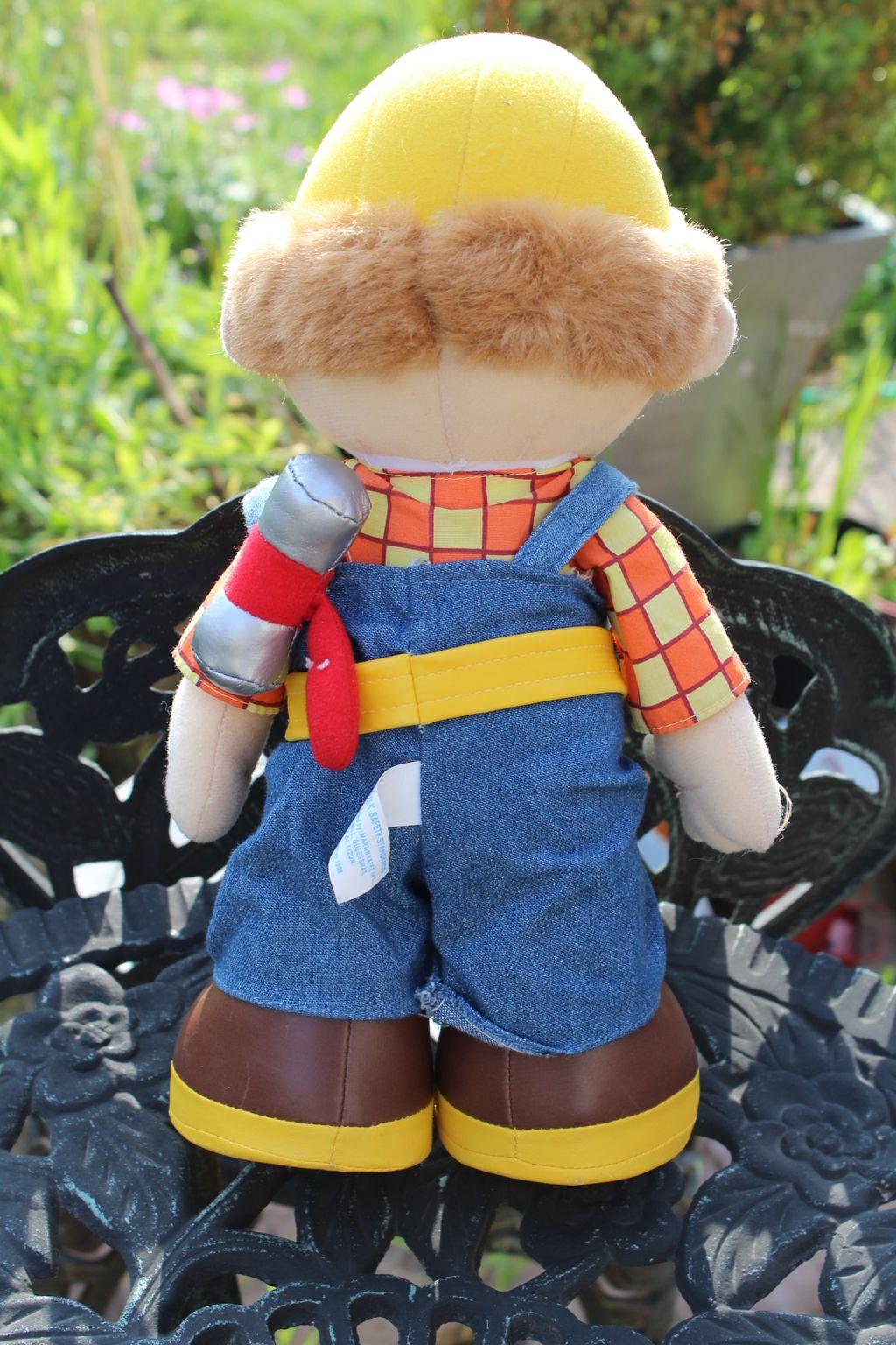 BOB THE BUILDER 12" TALL SOFT TOY in North West Leicestershire for £3. ...