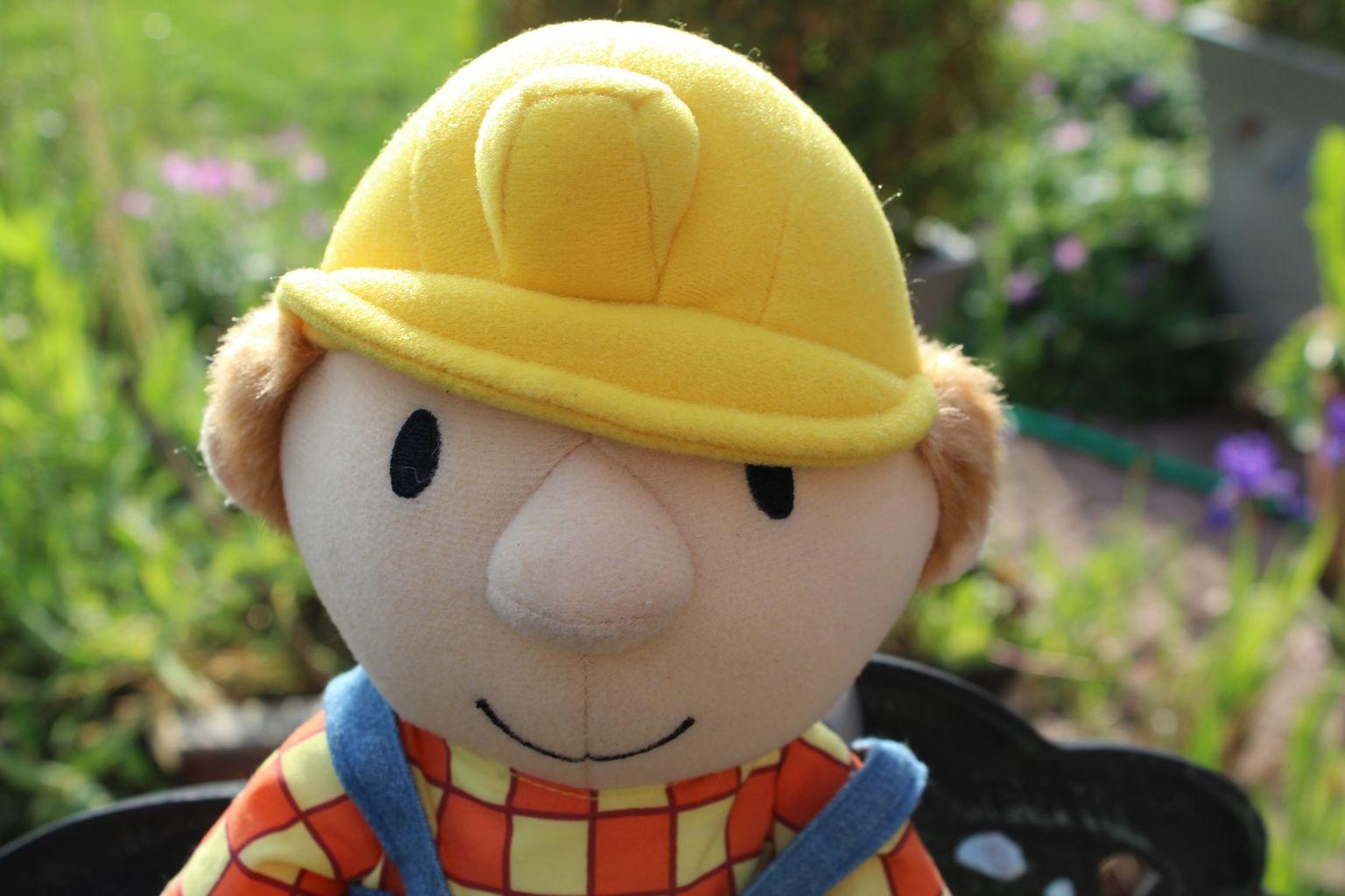 BOB THE BUILDER 12" TALL SOFT TOY in North West Leicestershire for £3. ...