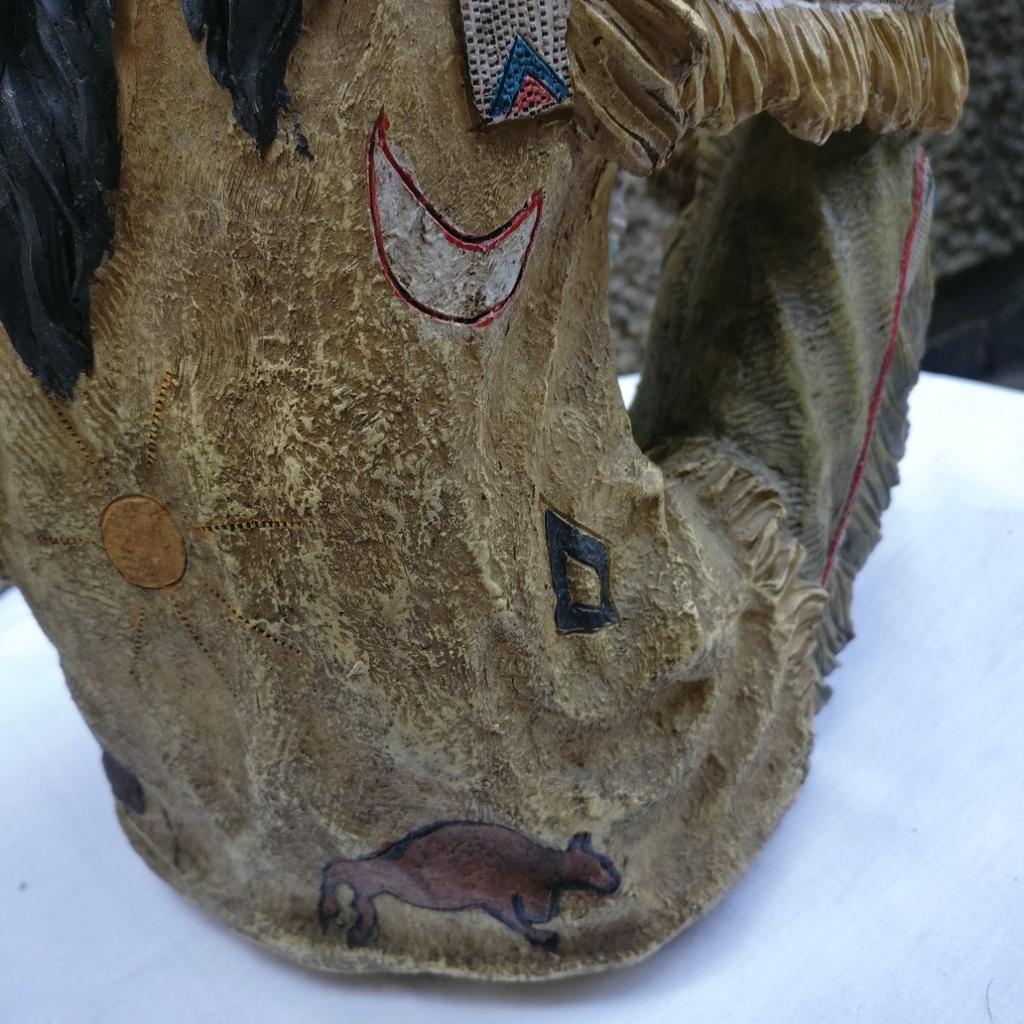 red Indian statue. in LE67 Leicestershire für 35,00 £ zum Verkauf ...
