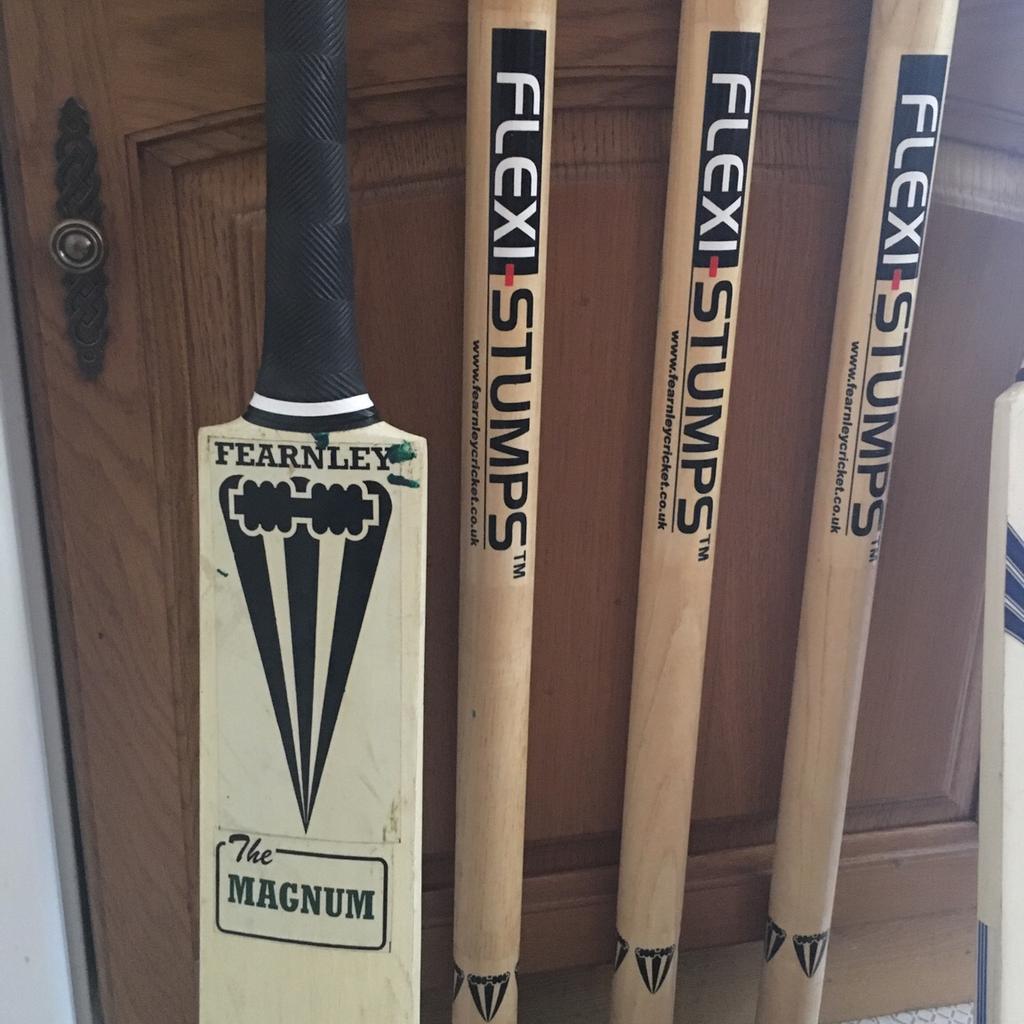 Duncan Fearnley Cricket Stump Set + 2 Bats in Wychavon for £49.00 for ...