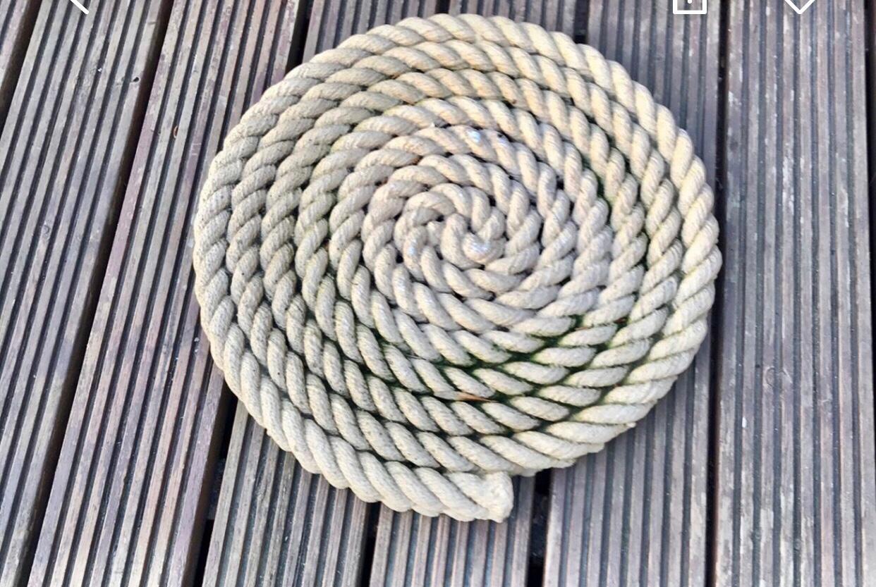 GARDEN ROPE STEPPING STONES IN CONCRETE in LE5 Leicester for £5.00 for ...