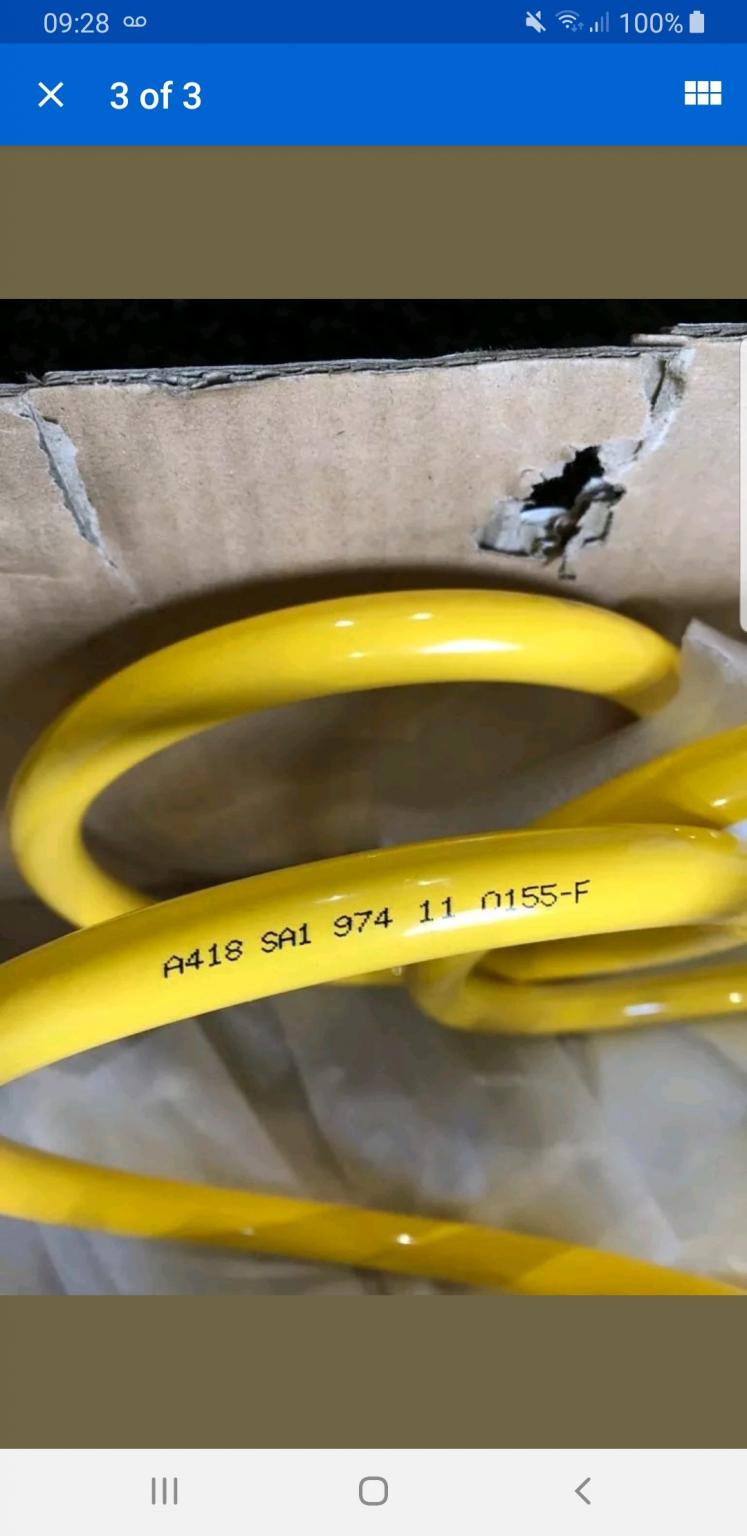 BMW E46 35mm front lowering springs in London Borough of Bexley für 20 ...