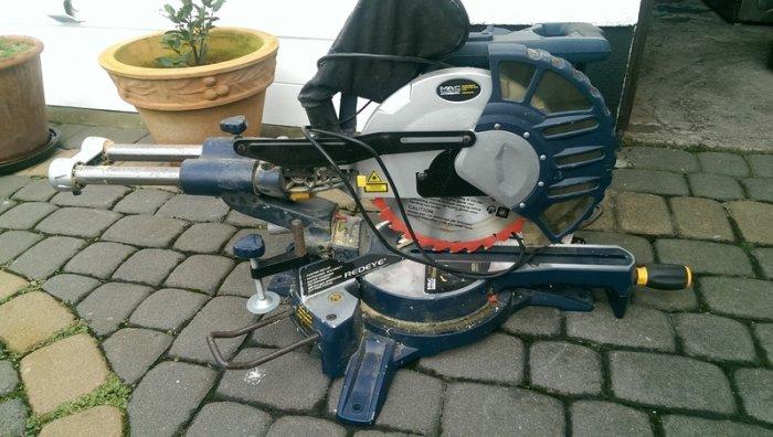 MacAllister Double Bevel Slide Mitre Saw1800W in HA8 Harrow für 70,00 ...