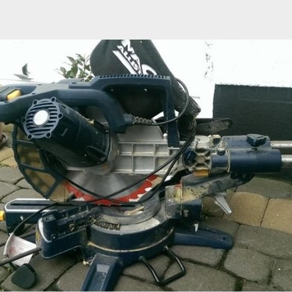MacAllister Double Bevel Slide Mitre Saw1800W in HA8 Harrow für 70,00 ...