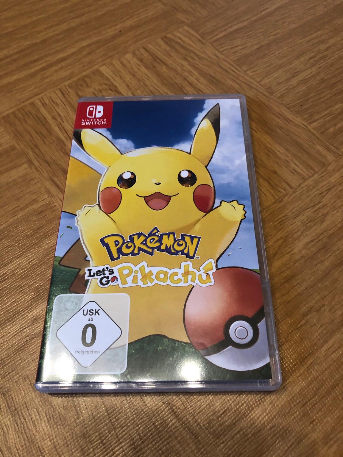 Pokémon Lets Go Pikachu Nintendo Switch in 64678 Lindenfels für 30,00 ...