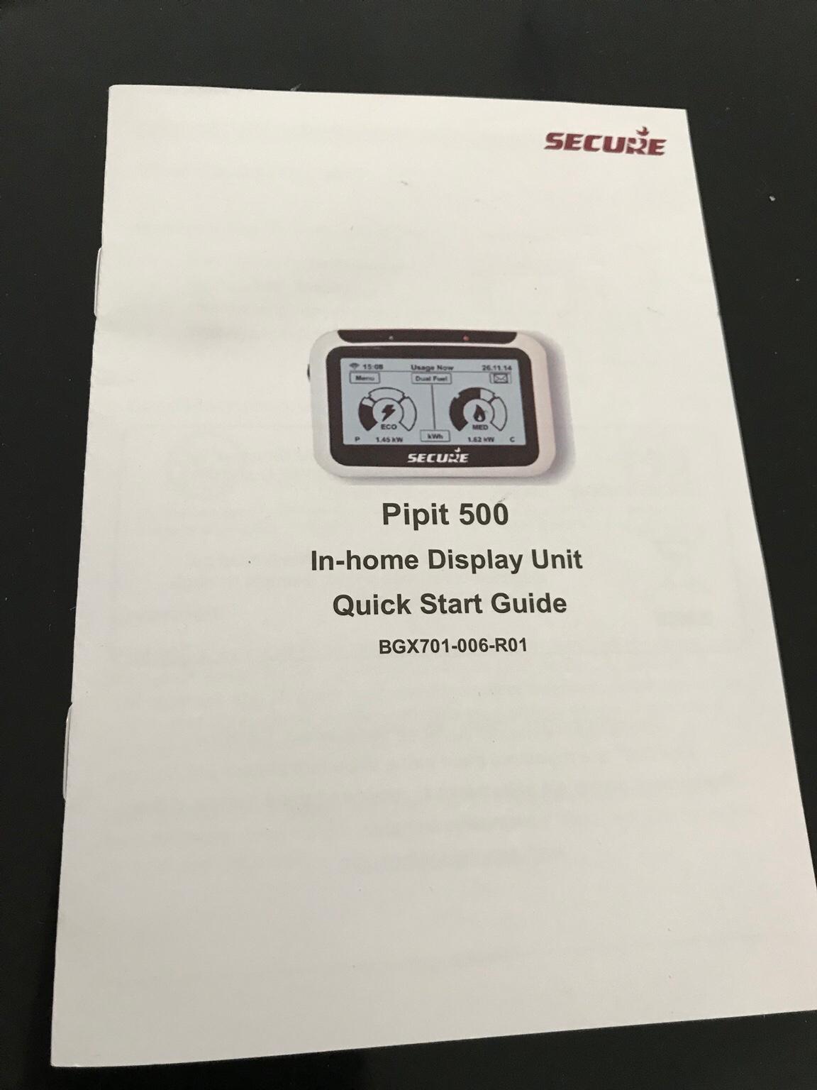 Pipit 500 Touchscreen In Home Energy Display in N12 Barnet für 5,00 ...