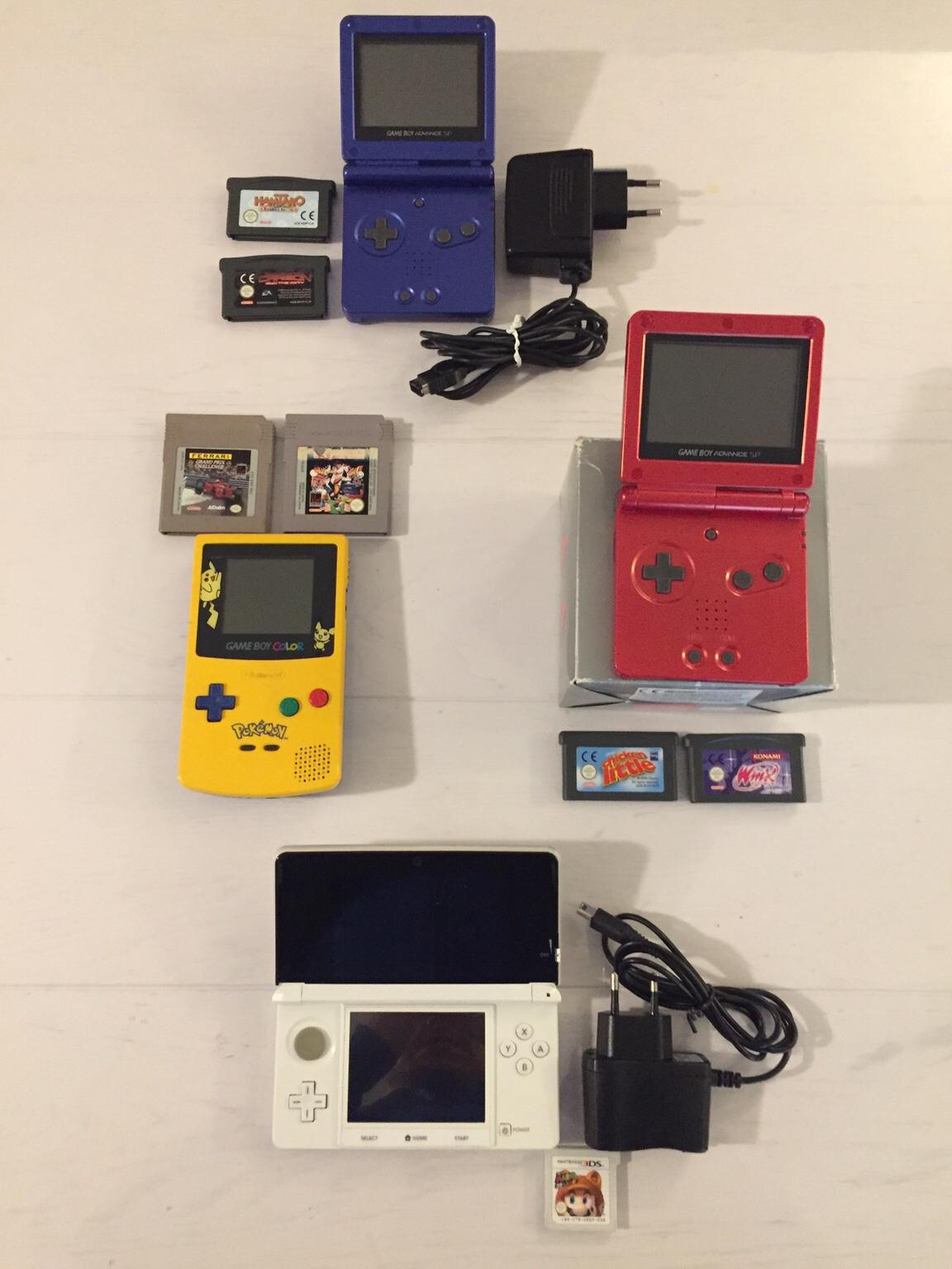 GAME BOY COLOR-ADVANCE SP-NINTENDO 3ds in 10083 Favria für 50,00 € zum ...