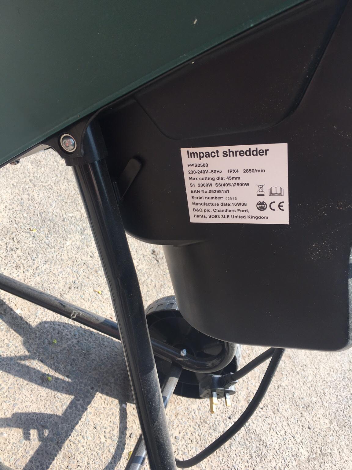 Wood chipper / shredder in TF3 Telford für £ 50,00 zum Verkauf | Shpock AT