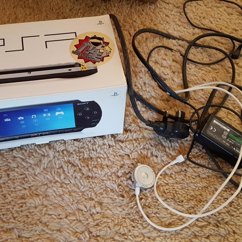 Original PSP Box, Charger Headphone Adaptor in LE5 Leicester für 5,00 ...