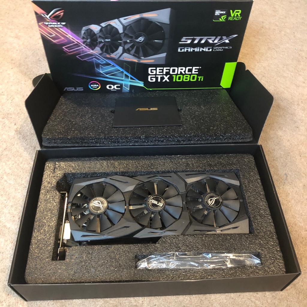 ASUS Strix OC Edition 1080ti 11GB Fully Boxed in E1 Hamlets für 525,00 ...