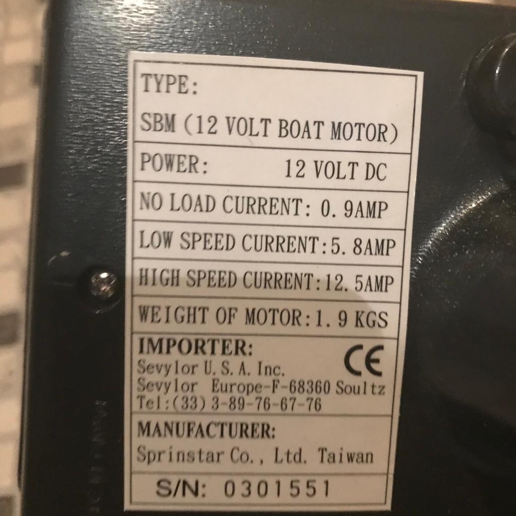 Sevylor Motor in 47259 Duisburg für 80,00 € zum Verkauf | Shpock DE