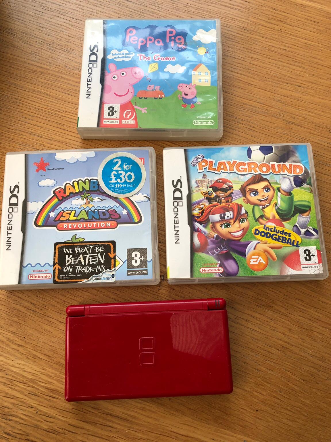 Nintendo DS lite and 3 games in M28 Salford for £20.00 for sale | Shpock